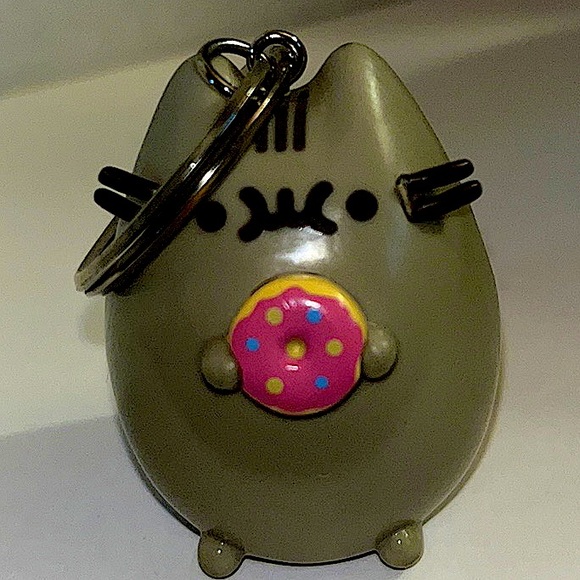 Sanrio | Toys | Pusheen The Cat A Keychain That Look A Small Pusheen ...